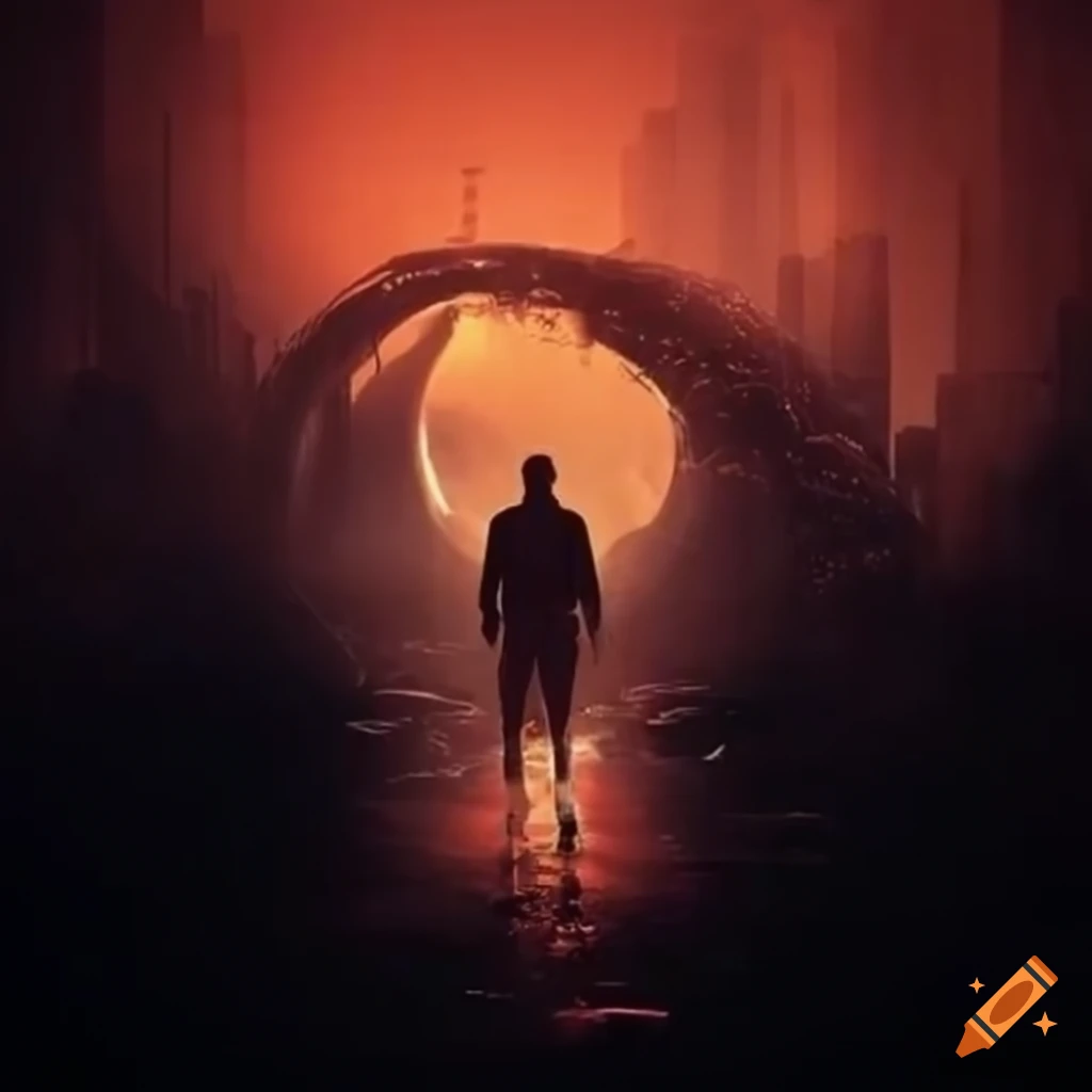 Dystopian movie poster depicting a world dying due to pollution and ...