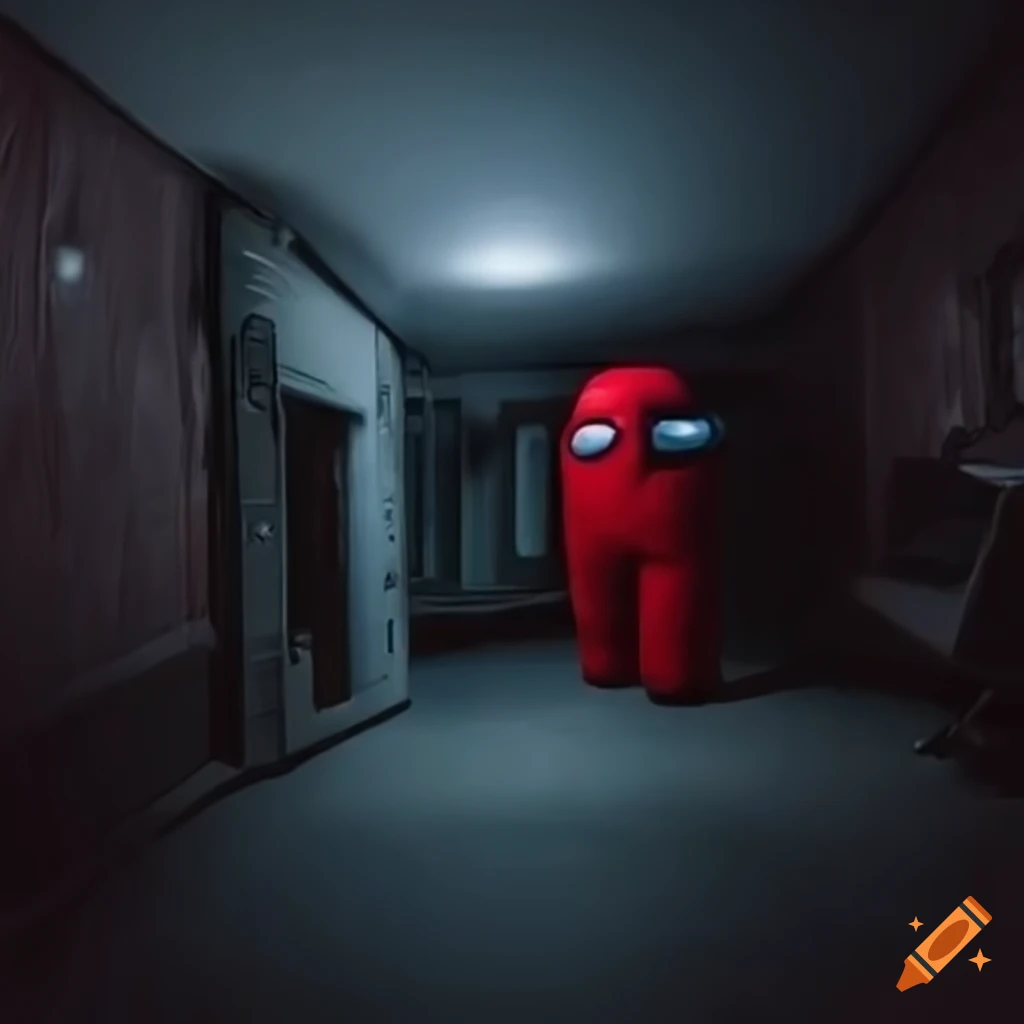 Realistic among us characters in a game setting on Craiyon