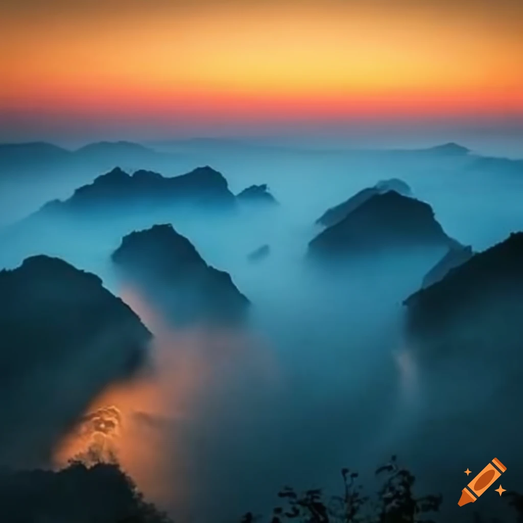 Anhui, china on Craiyon