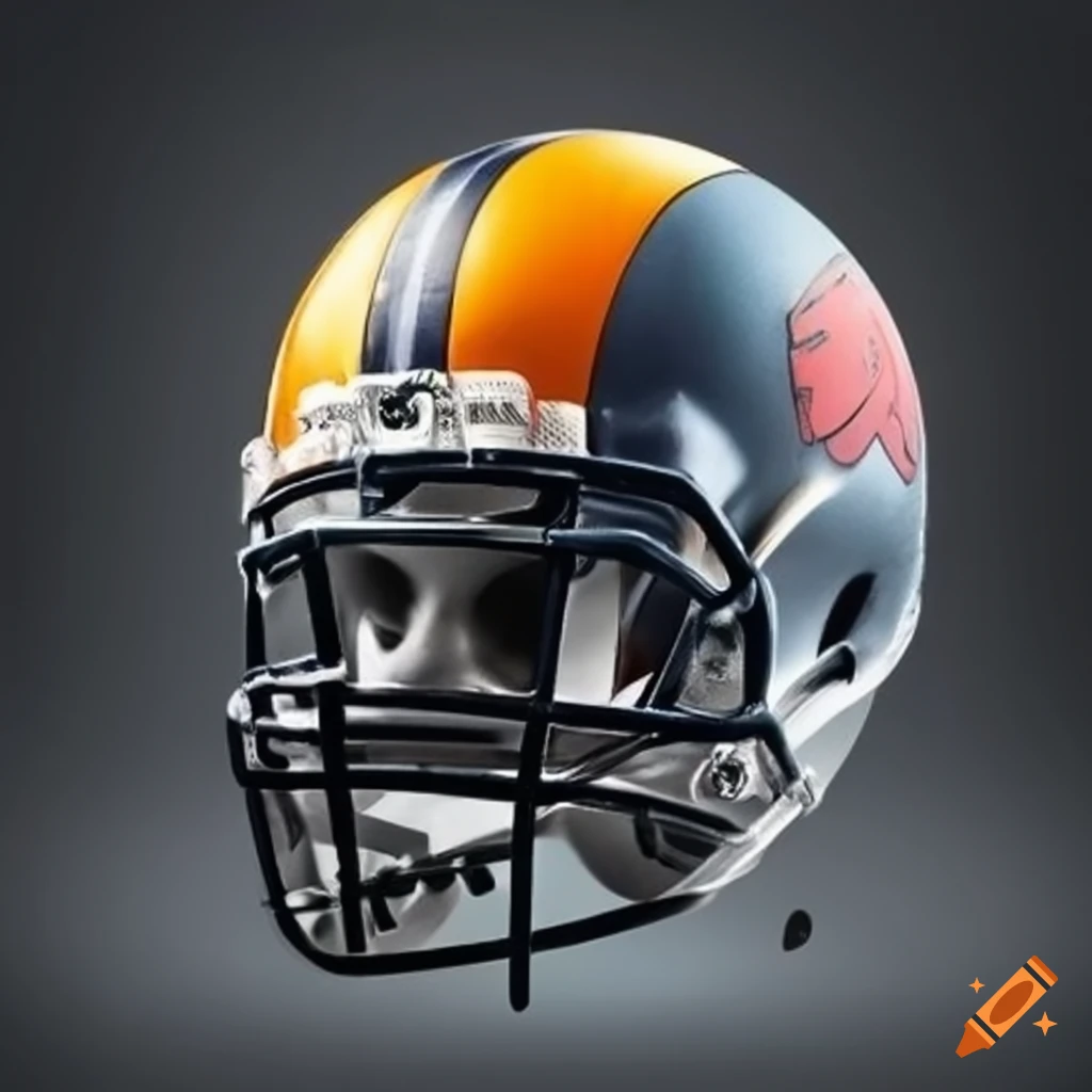 Collection of nfl team helmets on Craiyon