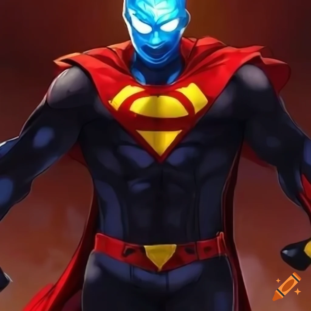 Anime superhero character on Craiyon