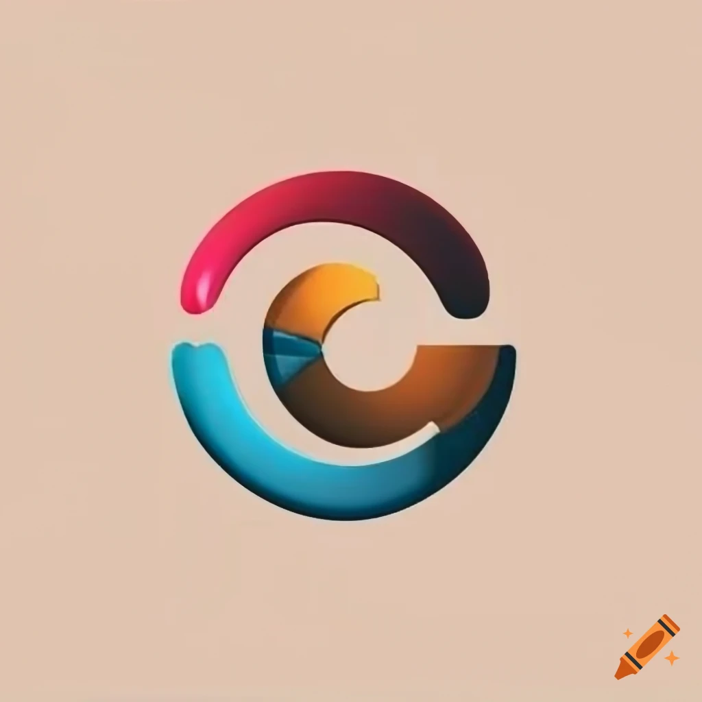 Modern circle logo for a translator app on Craiyon