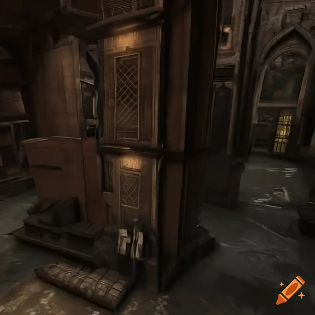 City district map inspired by dishonored 2 on Craiyon