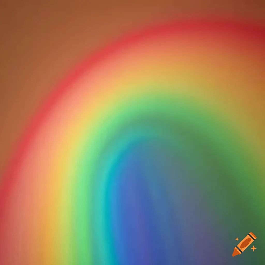 Rainbow with 43 colors on Craiyon