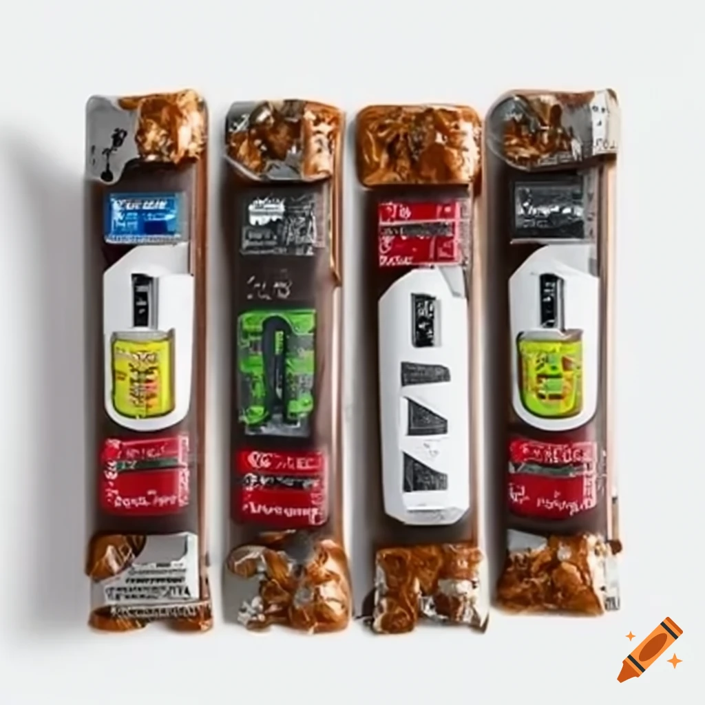 Energy bar package on Craiyon