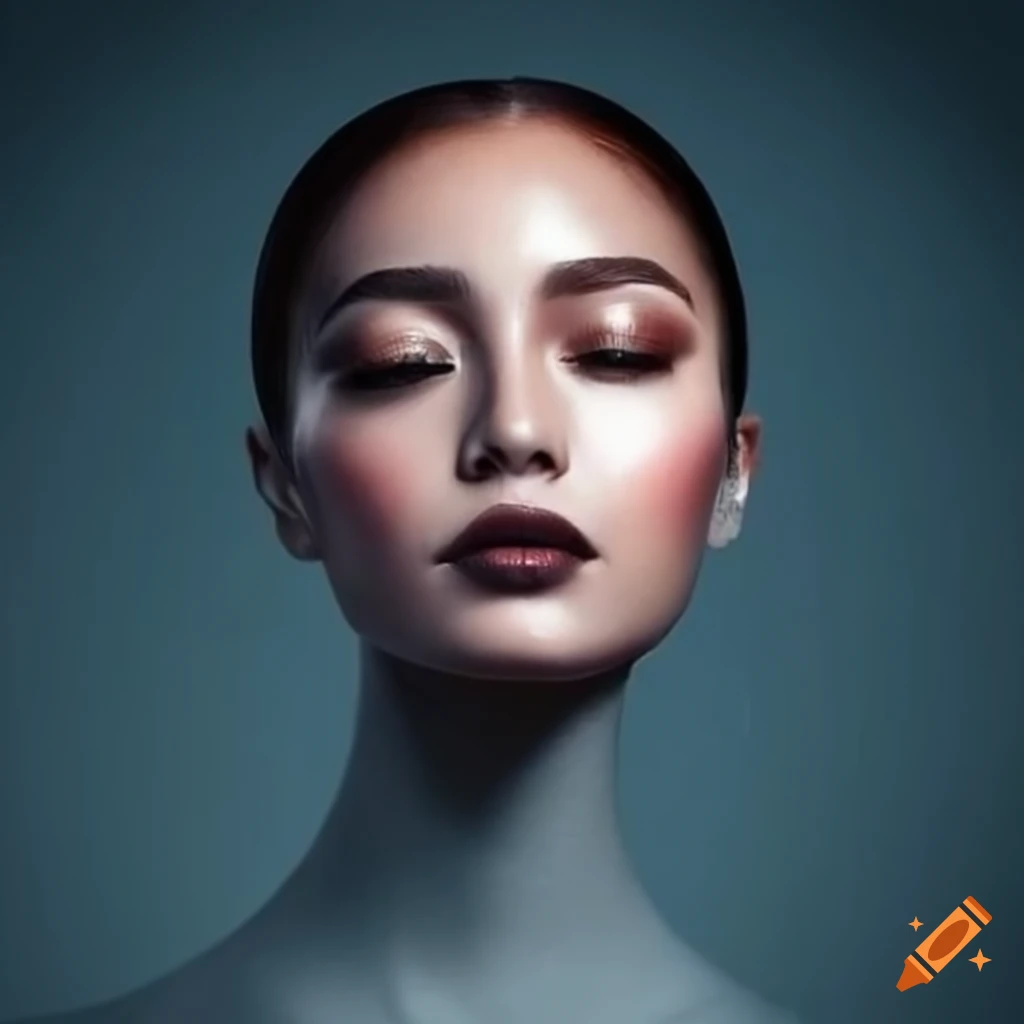 Abstract depiction of beauty on Craiyon