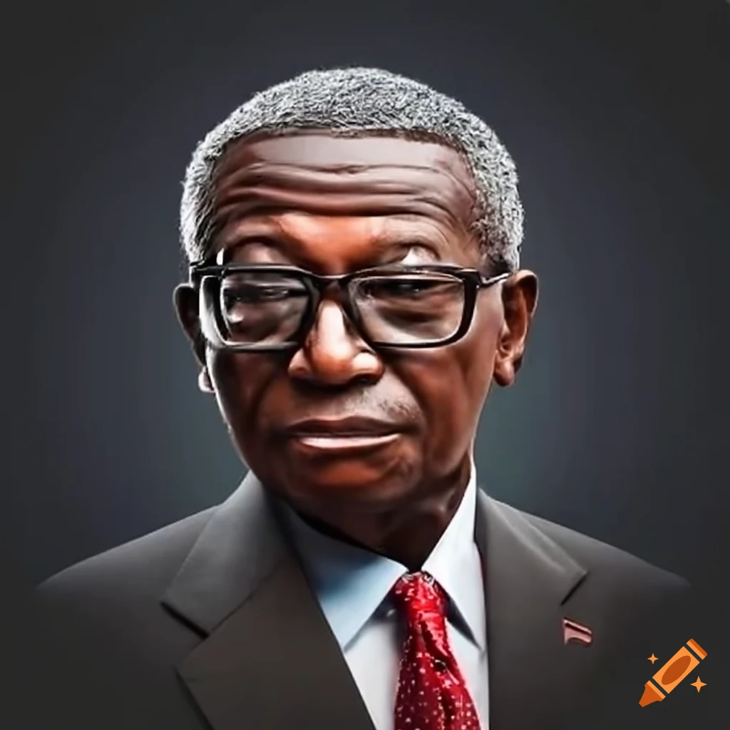 Row of political leaders standing together on Craiyon