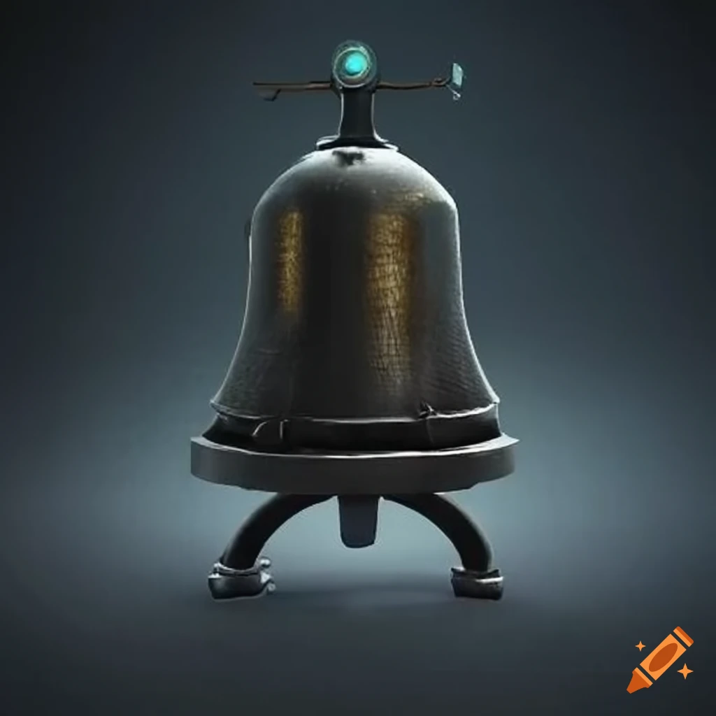 Bell-shaped wonder weapon inspired by 'die glocke' project on Craiyon