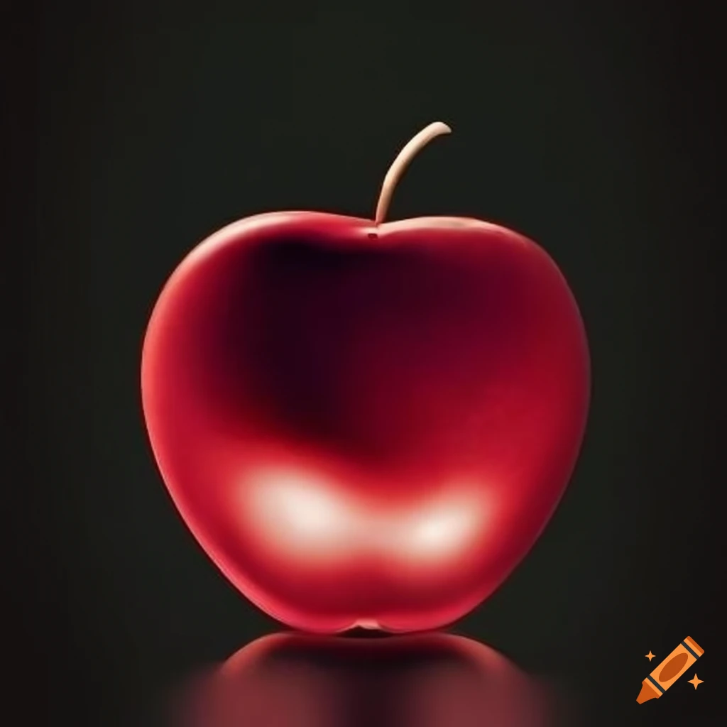 Apple poster on Craiyon