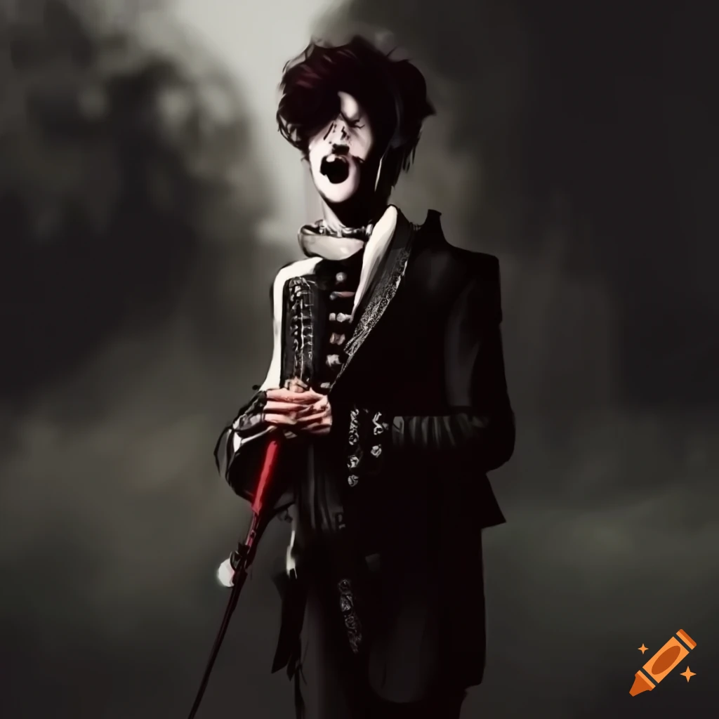 Goth midwestern man playing golf with a humorous roommate situation on ...