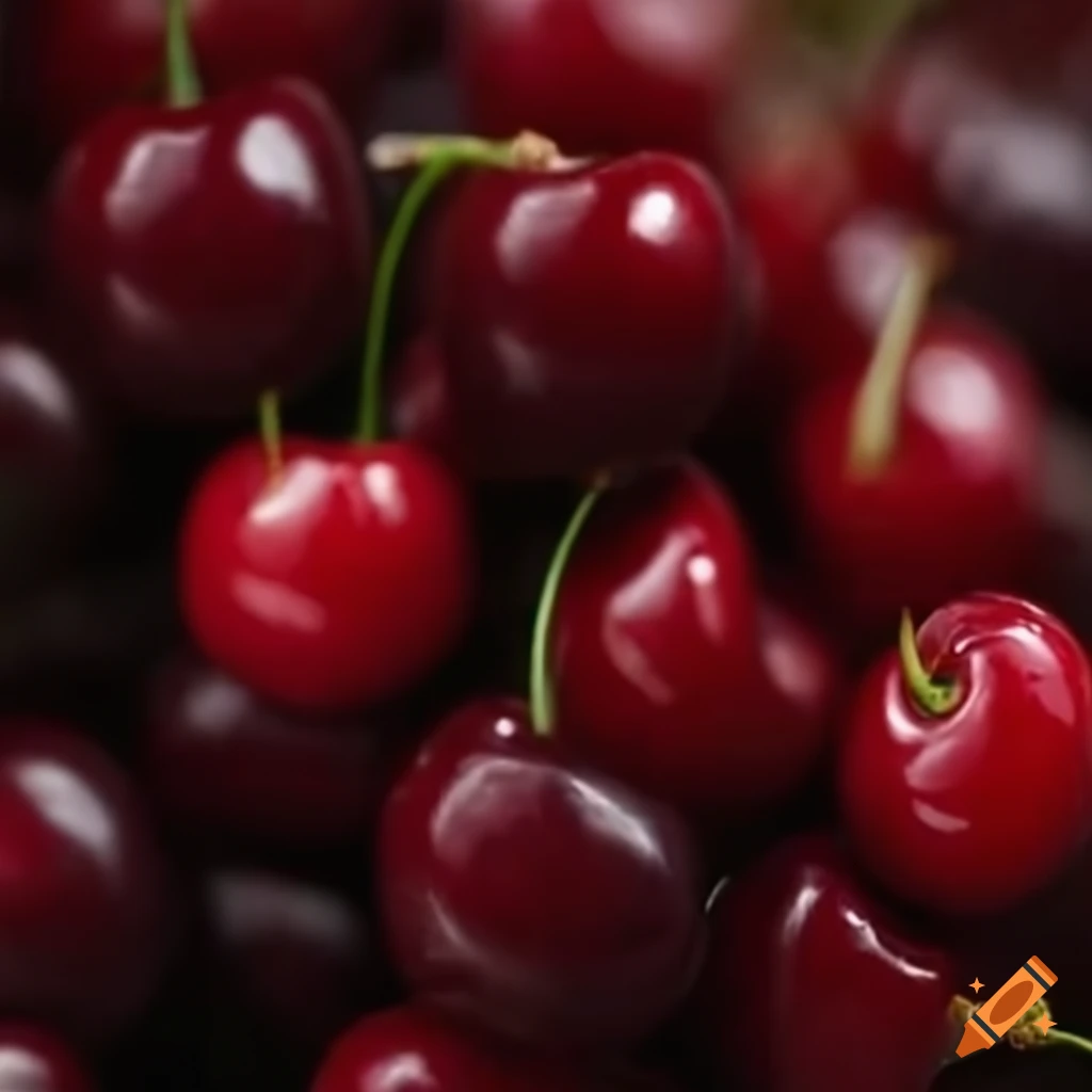 Cherry fruit on Craiyon