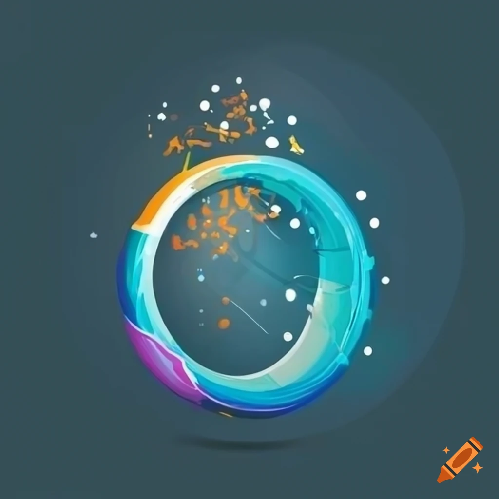 Professional logo for machine learning chemistry lab on Craiyon