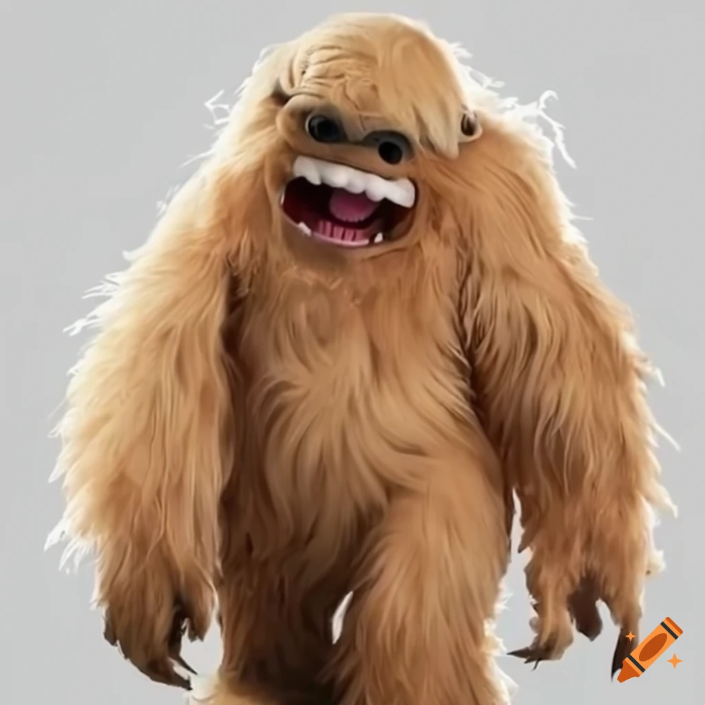 Muppet wampa on Craiyon