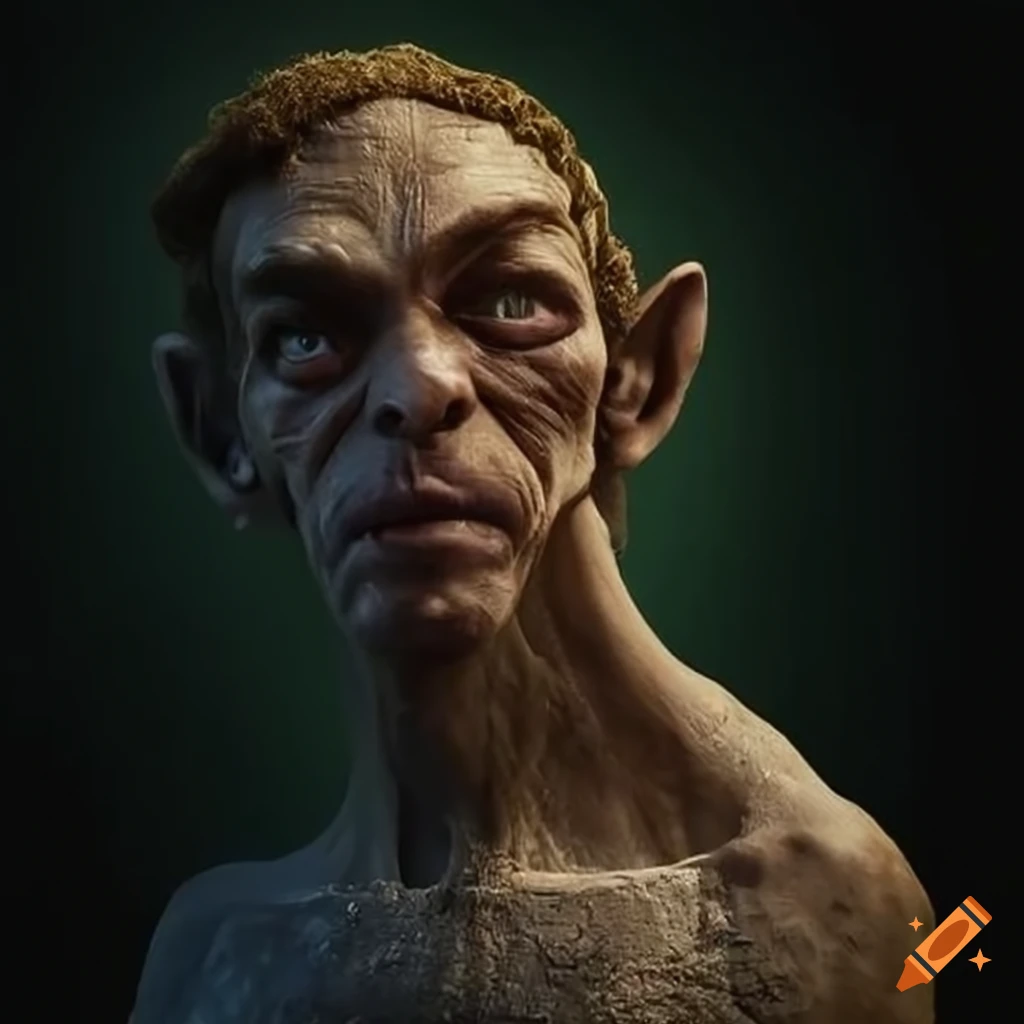 Majestic tree humanoid creature in a forest on Craiyon