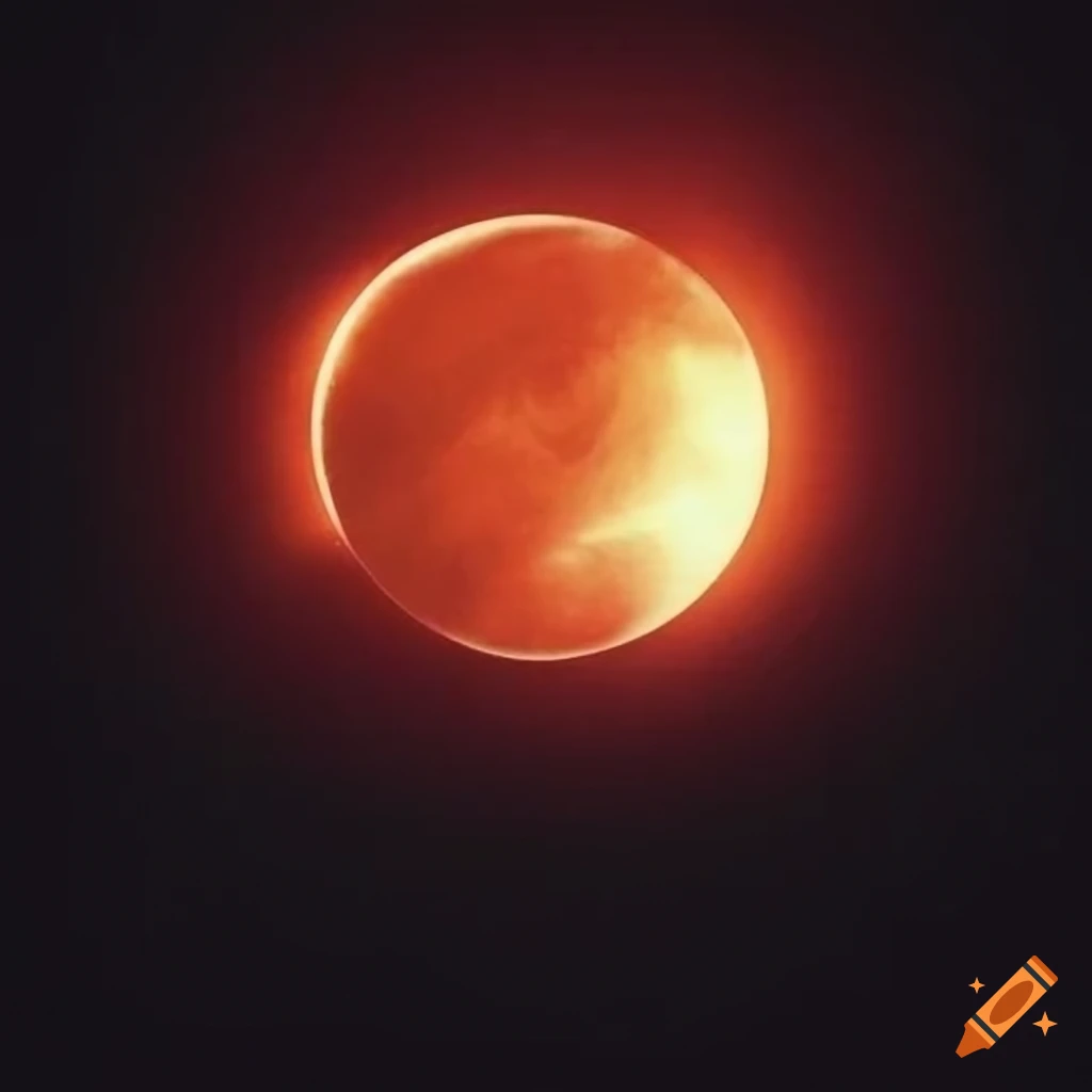 Stunning total solar eclipse artwork on a t-shirt design on Craiyon