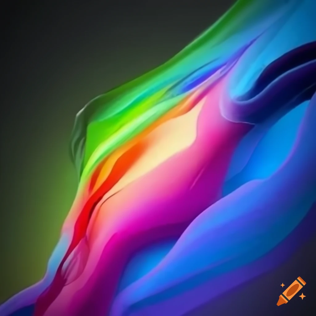 Colorful youtube banner on Craiyon