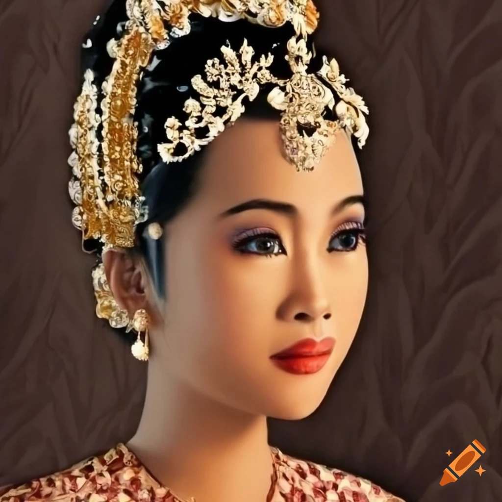 Beautiful javanese princess on Craiyon
