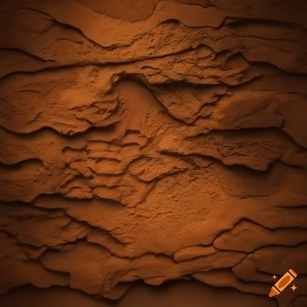 Cave wall texture on Craiyon