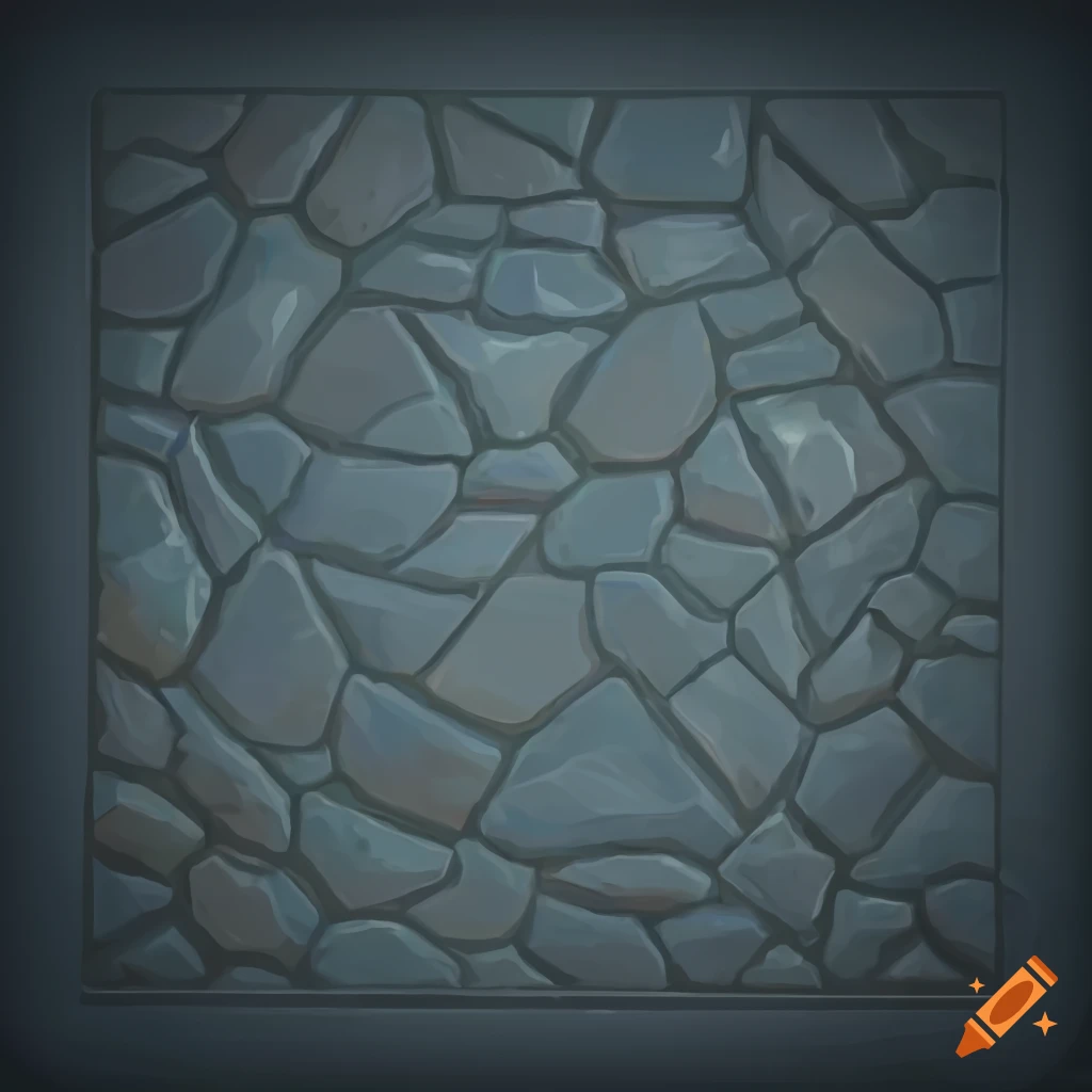Texture of a smooth grey stone floor, perfect for video game RPGs on ...