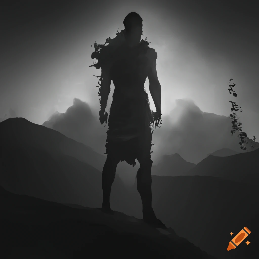 Gritty book cover featuring a battle-worn male warrior with broken ...