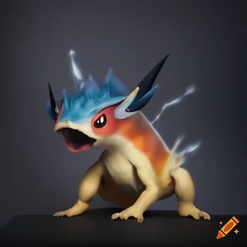 Hyper realistic pokémon on Craiyon