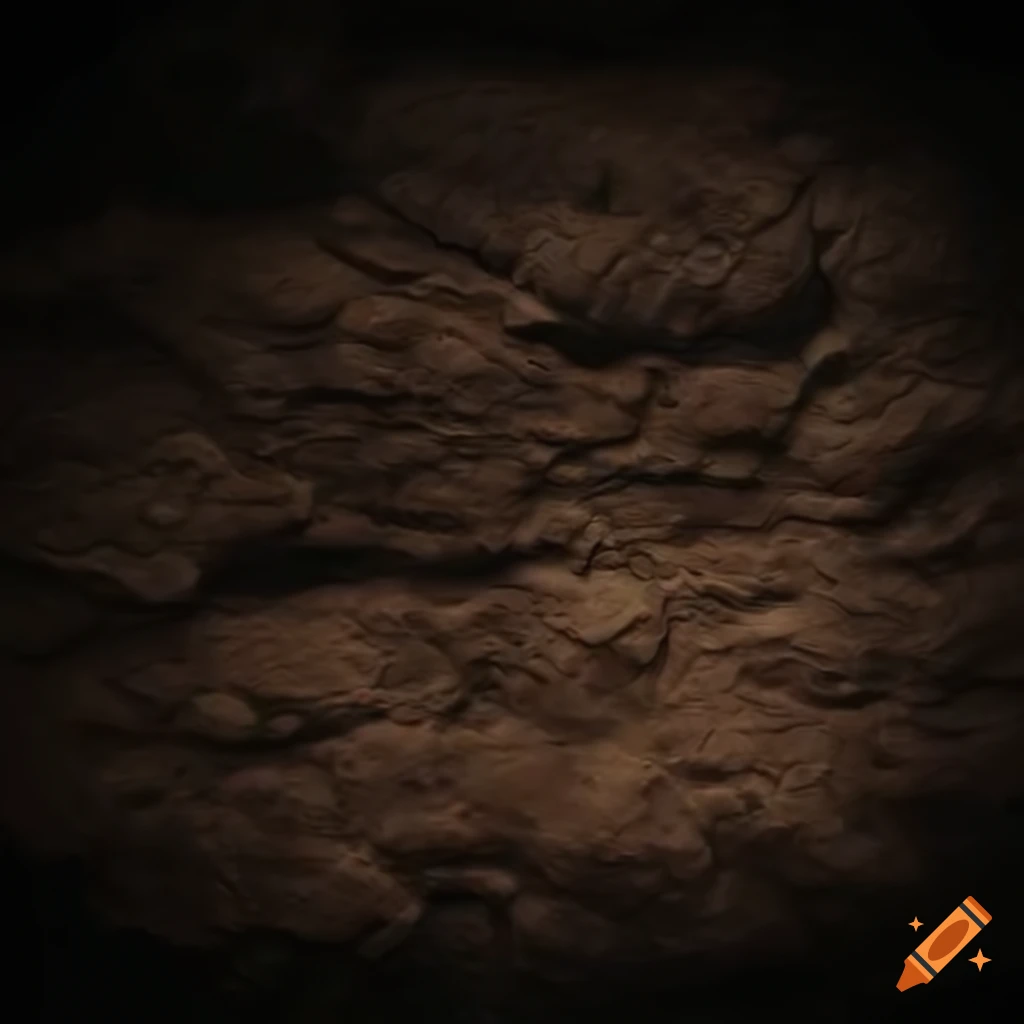 Cave wall texture on Craiyon
