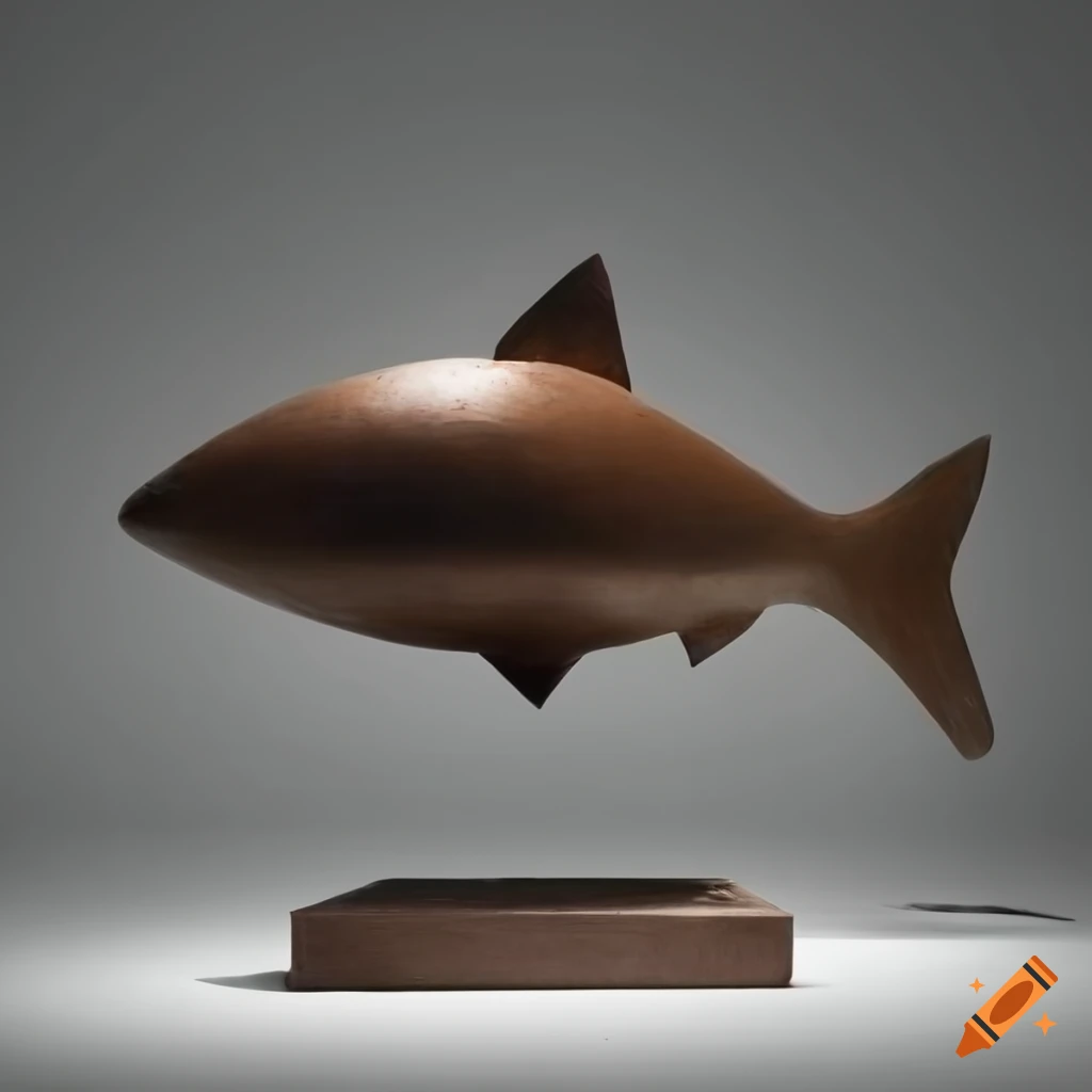 Fish sculpture by brancusi on Craiyon