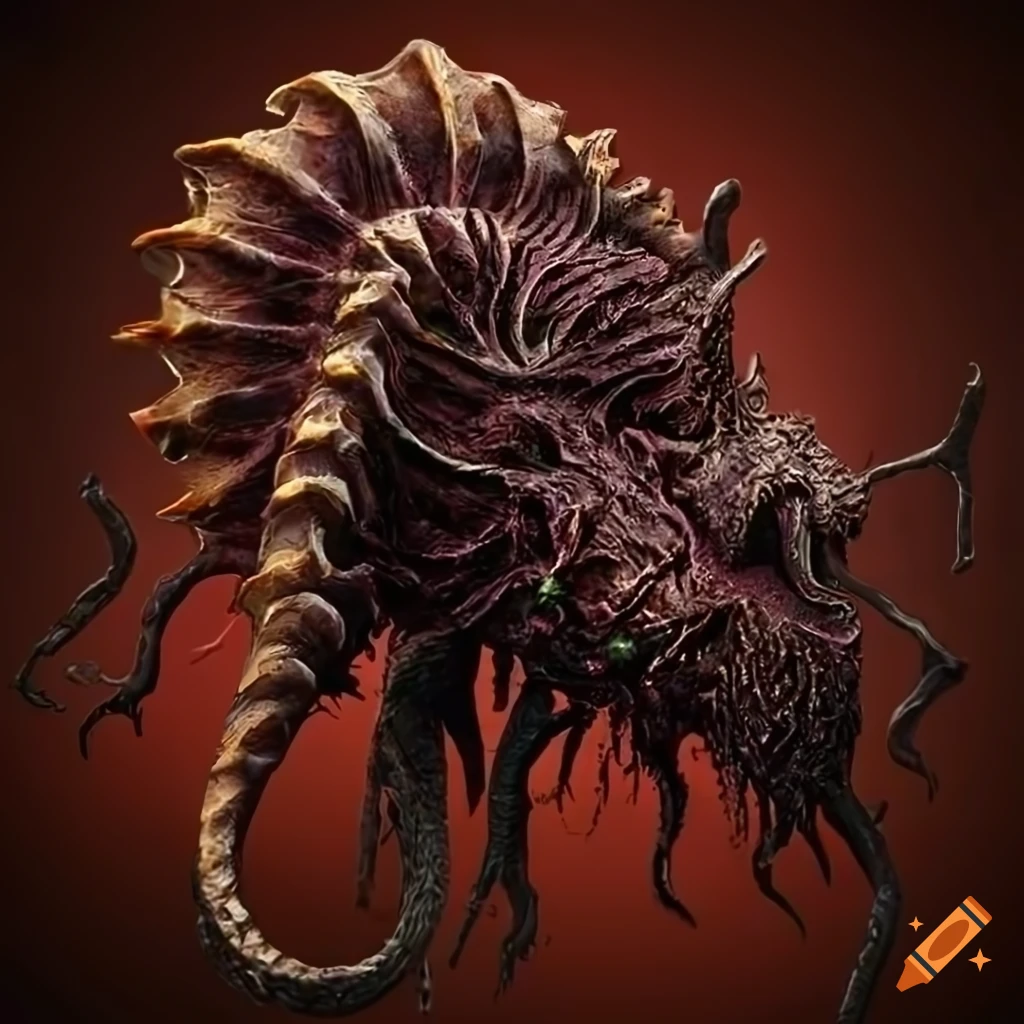 High definition texture of shub niggurath on Craiyon