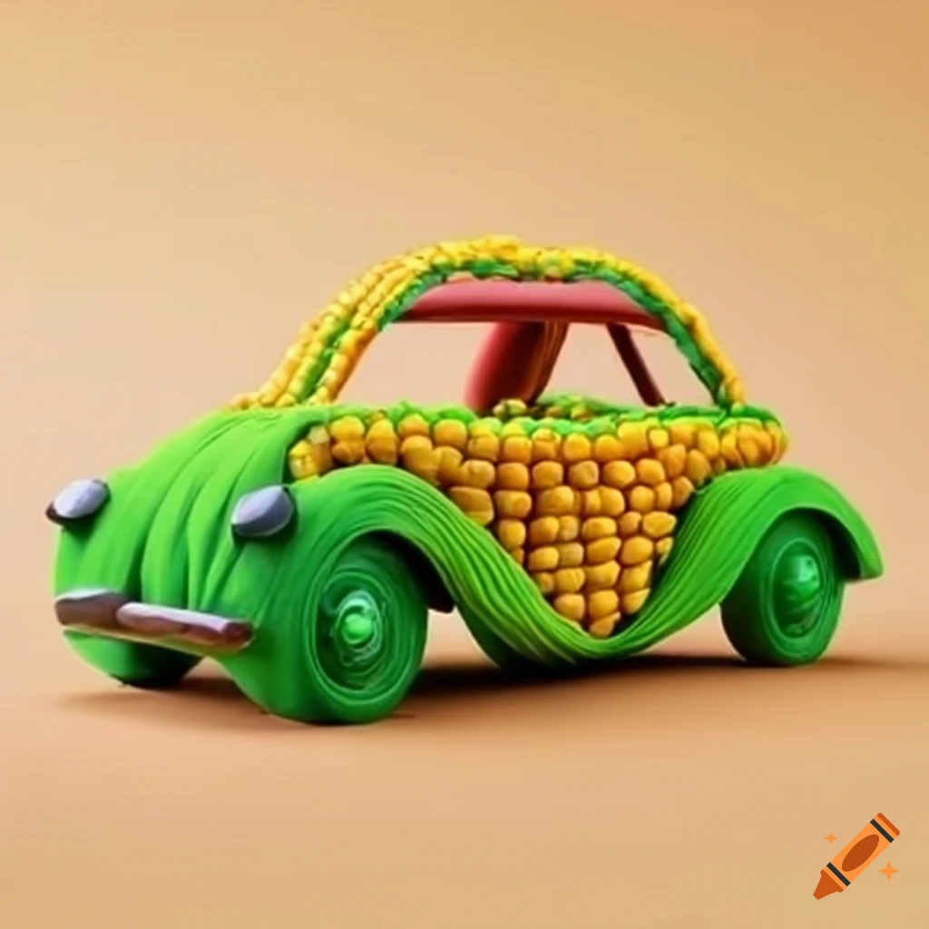 Corn car on Craiyon