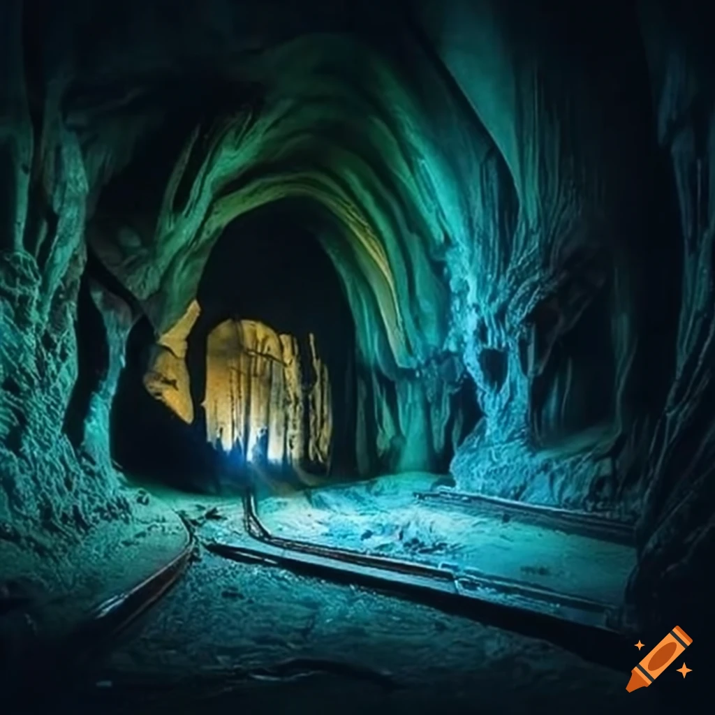 Russia amber chamber lost in nazi train cave on Craiyon