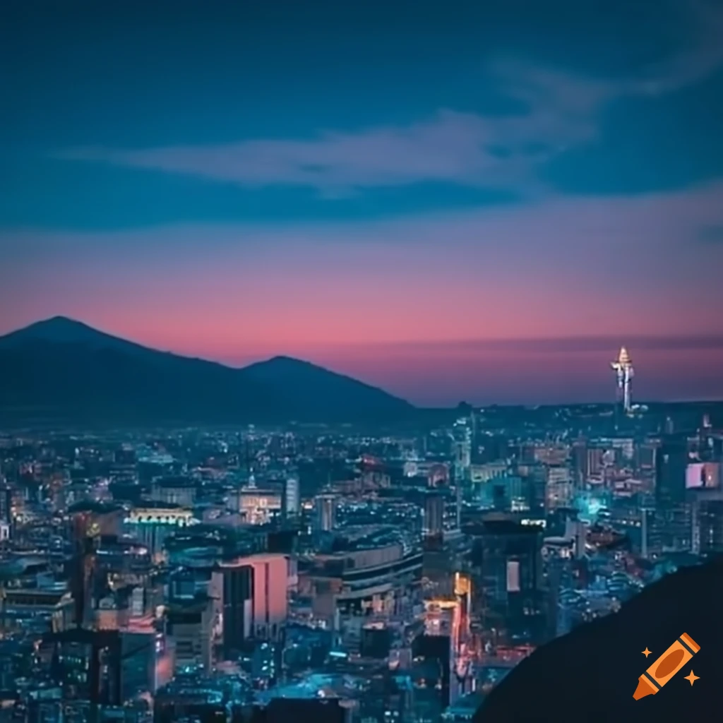 Cityscape of Japan on Craiyon