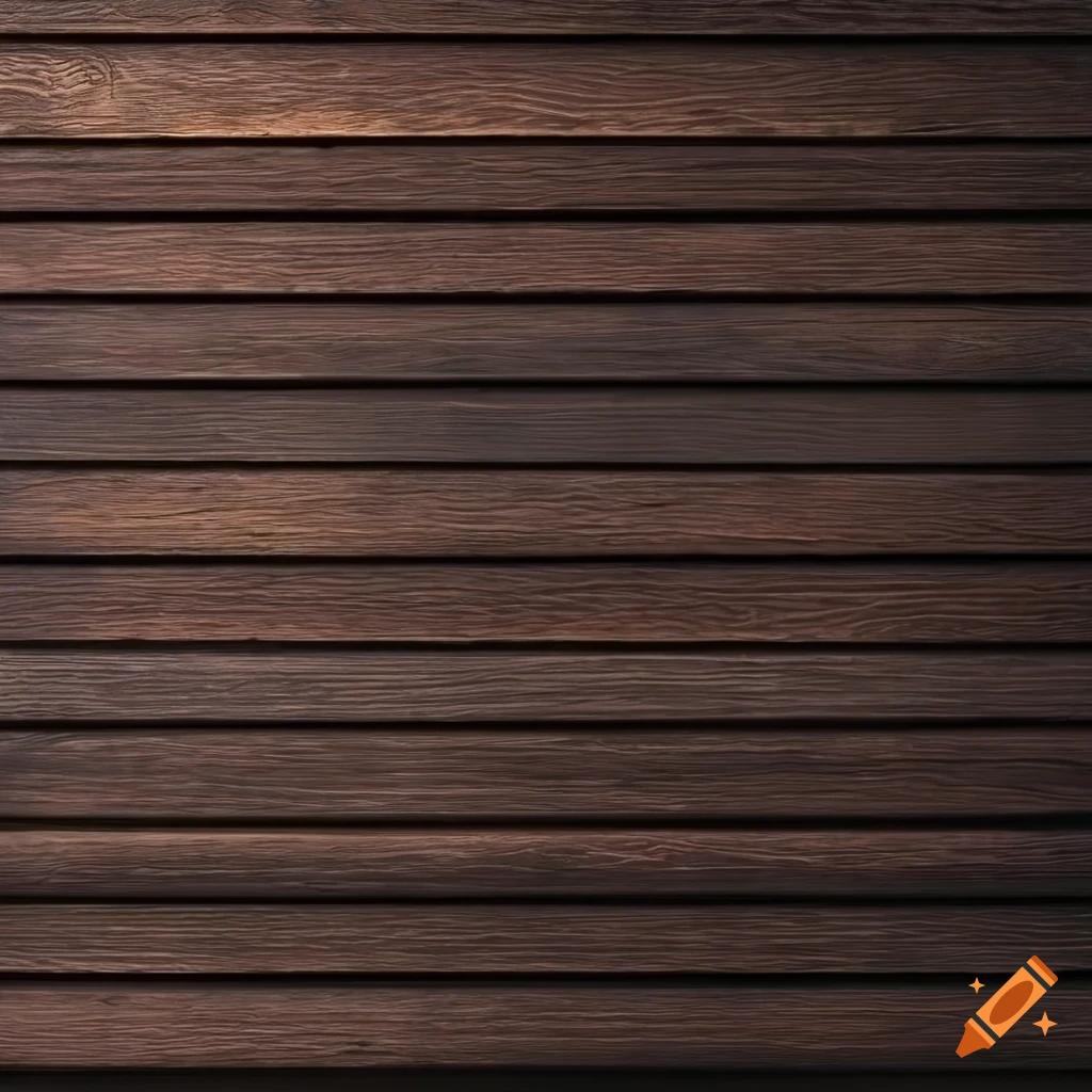 Texture of old small dark wood panel wall on Craiyon