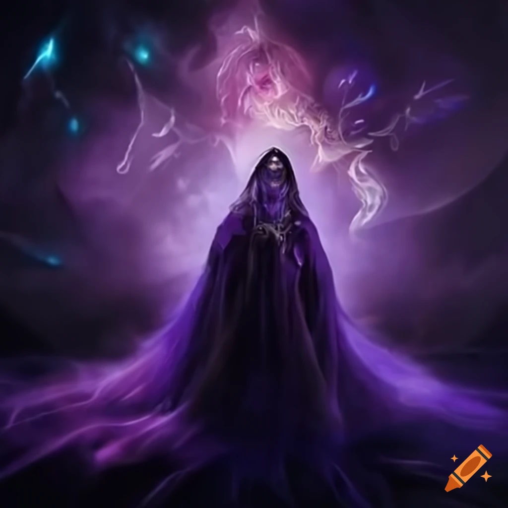 Ethereal chaos battle mage casting a healing aura in a Lord of the ...