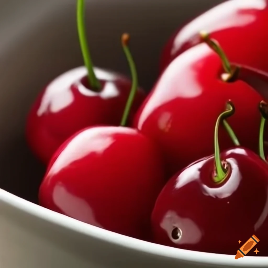 Cherry fruit on Craiyon