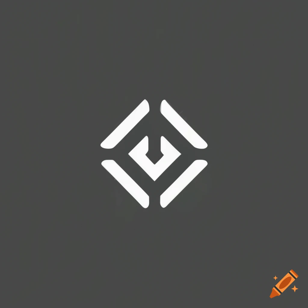 Minimalist grayscale logo for avantium brand on Craiyon