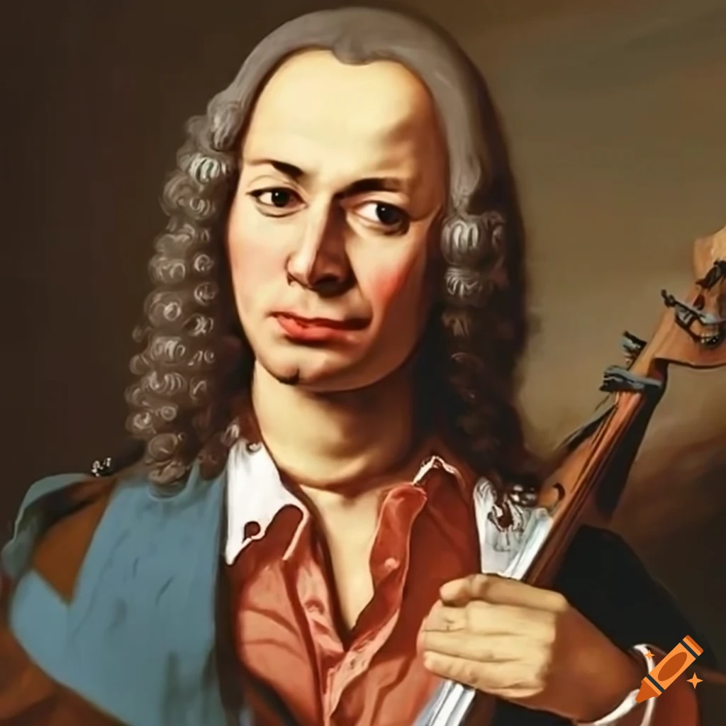 Upset antonio vivaldi on Craiyon