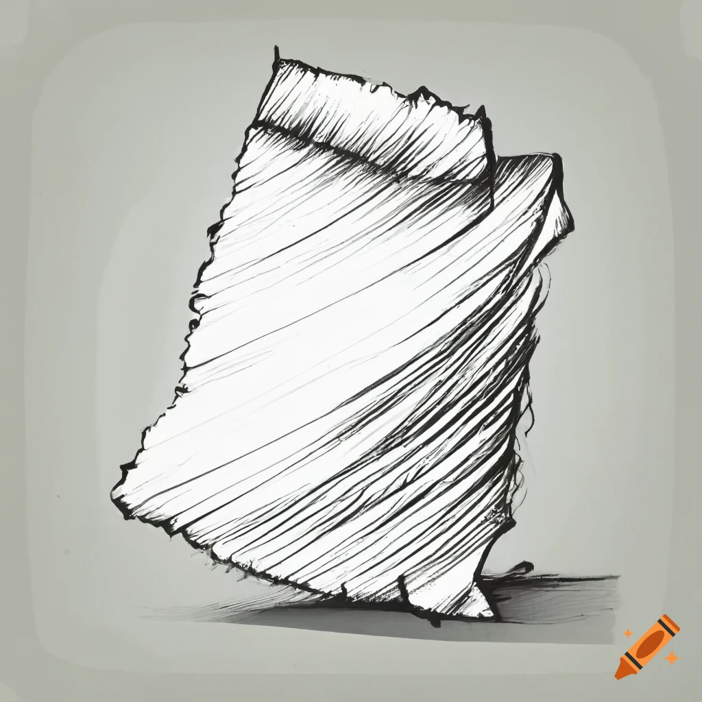 Sheet of paper on Craiyon