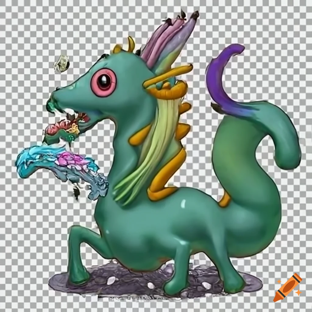 Mythical creatures and mutant omega mart lemon fruit monster in the ...