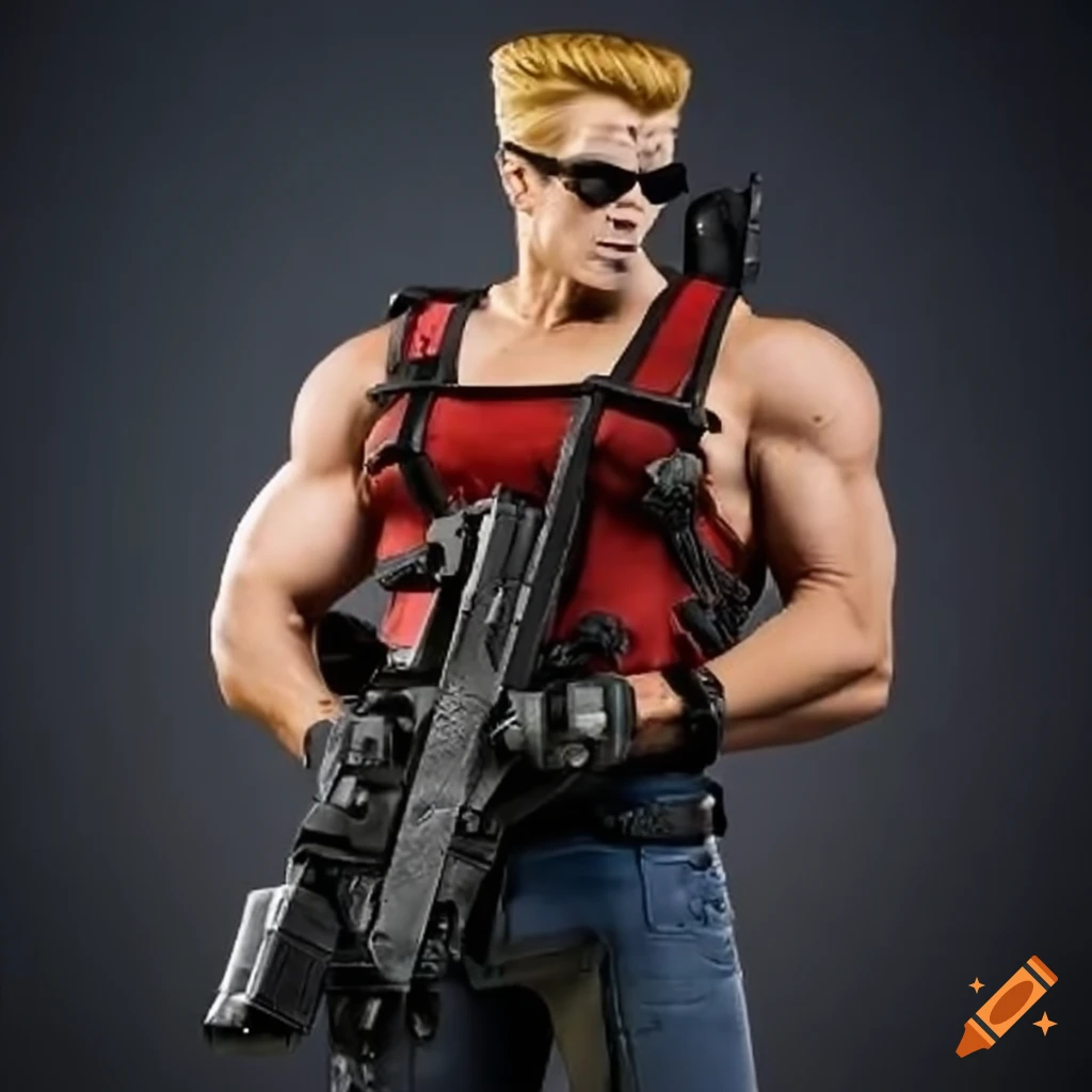 Duke nukem on Craiyon