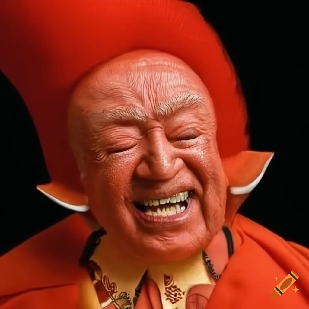 Satirical artwork depicting a character resembling trump as an oompa ...