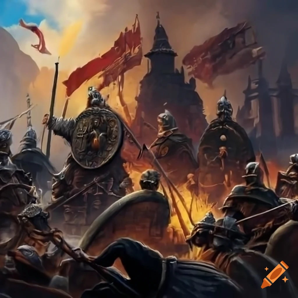 Legendary battle of Helm's Deep - theme of the Warsaw battle of 1920 in ...
