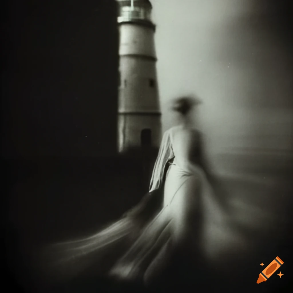 Blurry lighthouse in vintage photography style by deborah turbeville on ...
