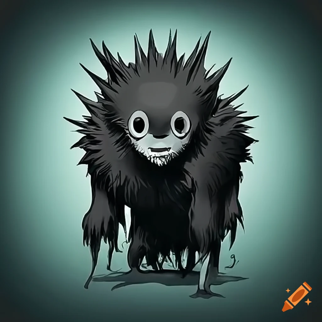 Studio Ghibli creature running in high definition artwork on Craiyon