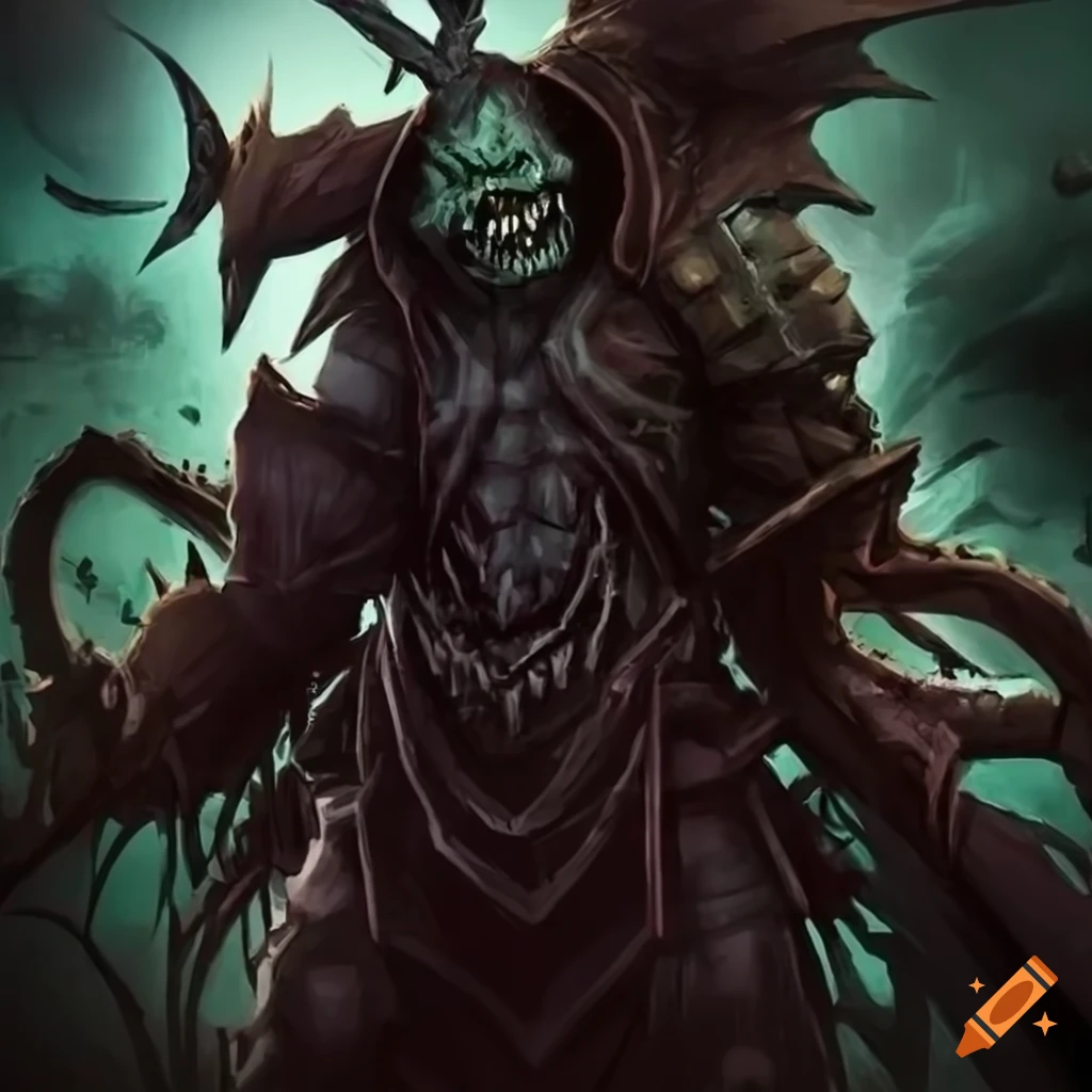 Dark end boss on Craiyon