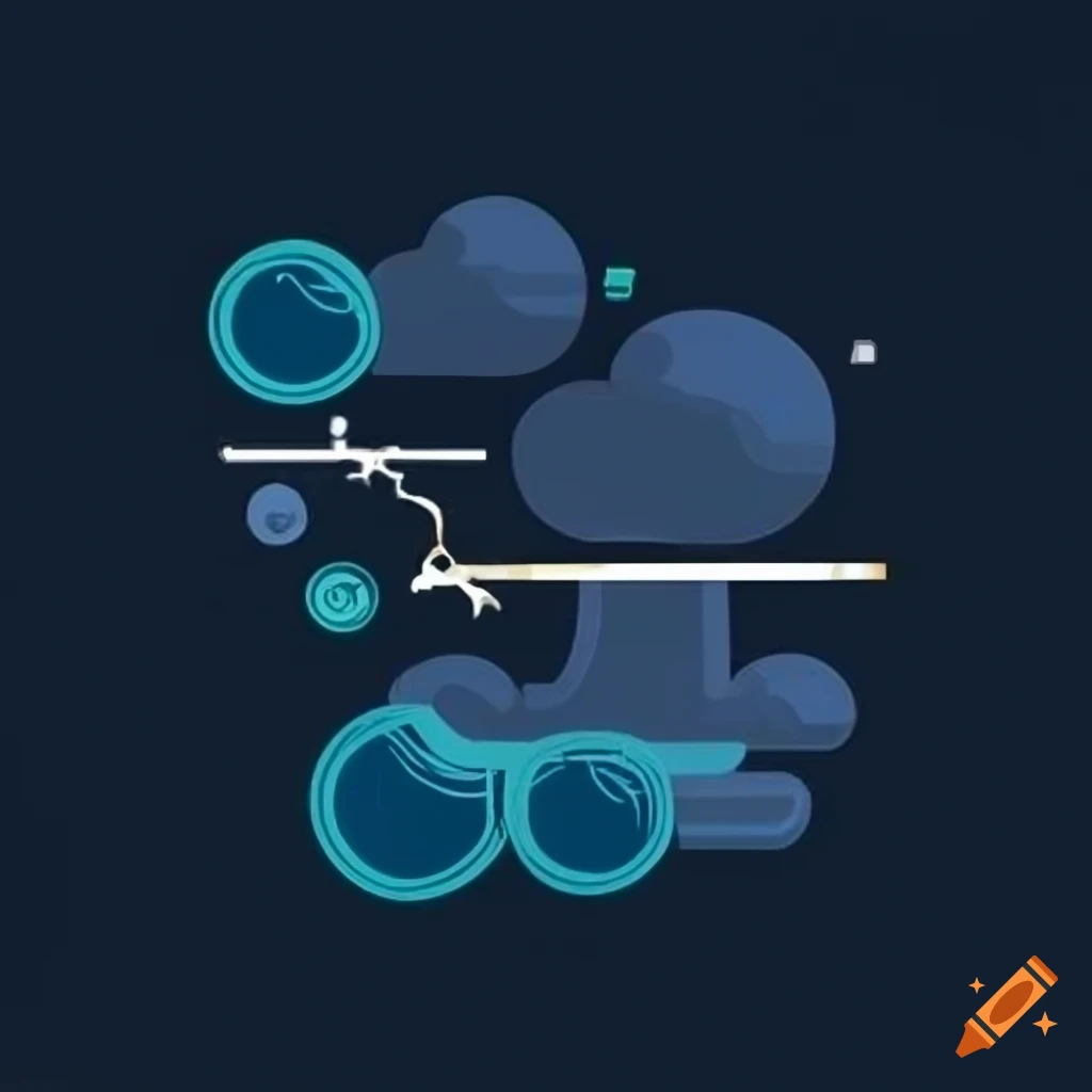 Iconic illustration for storm chaser application on Craiyon