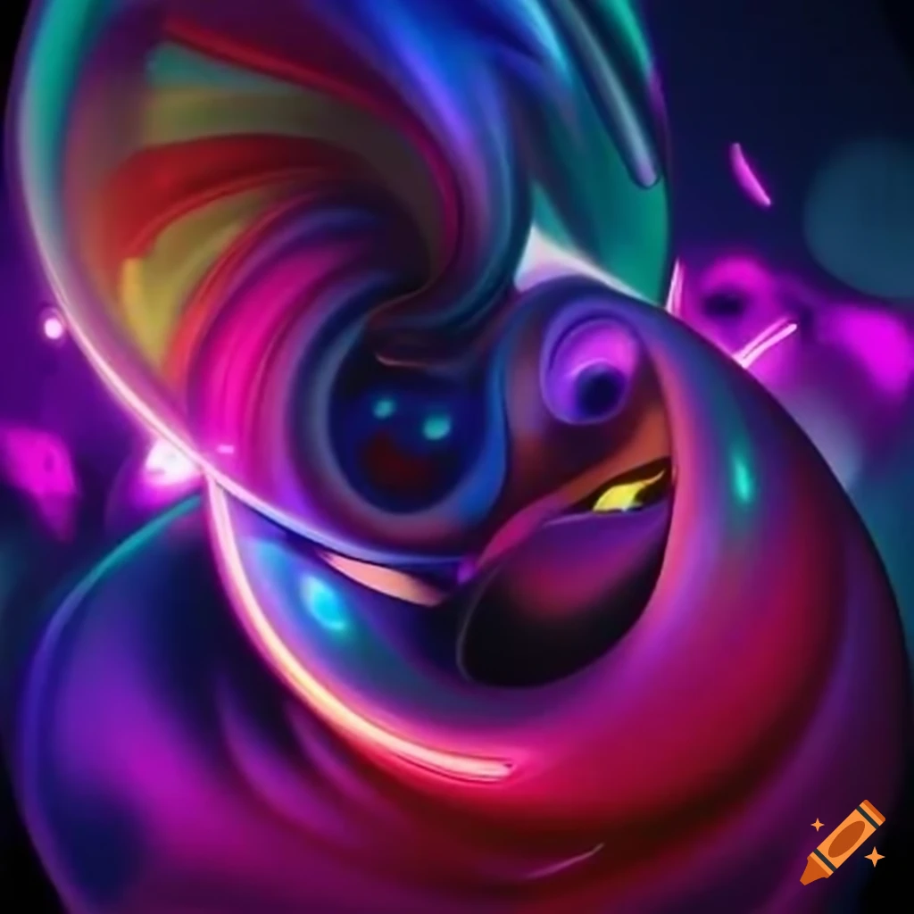 Abstract representation of aqua sonic waves with a hypnotic bass on Craiyon