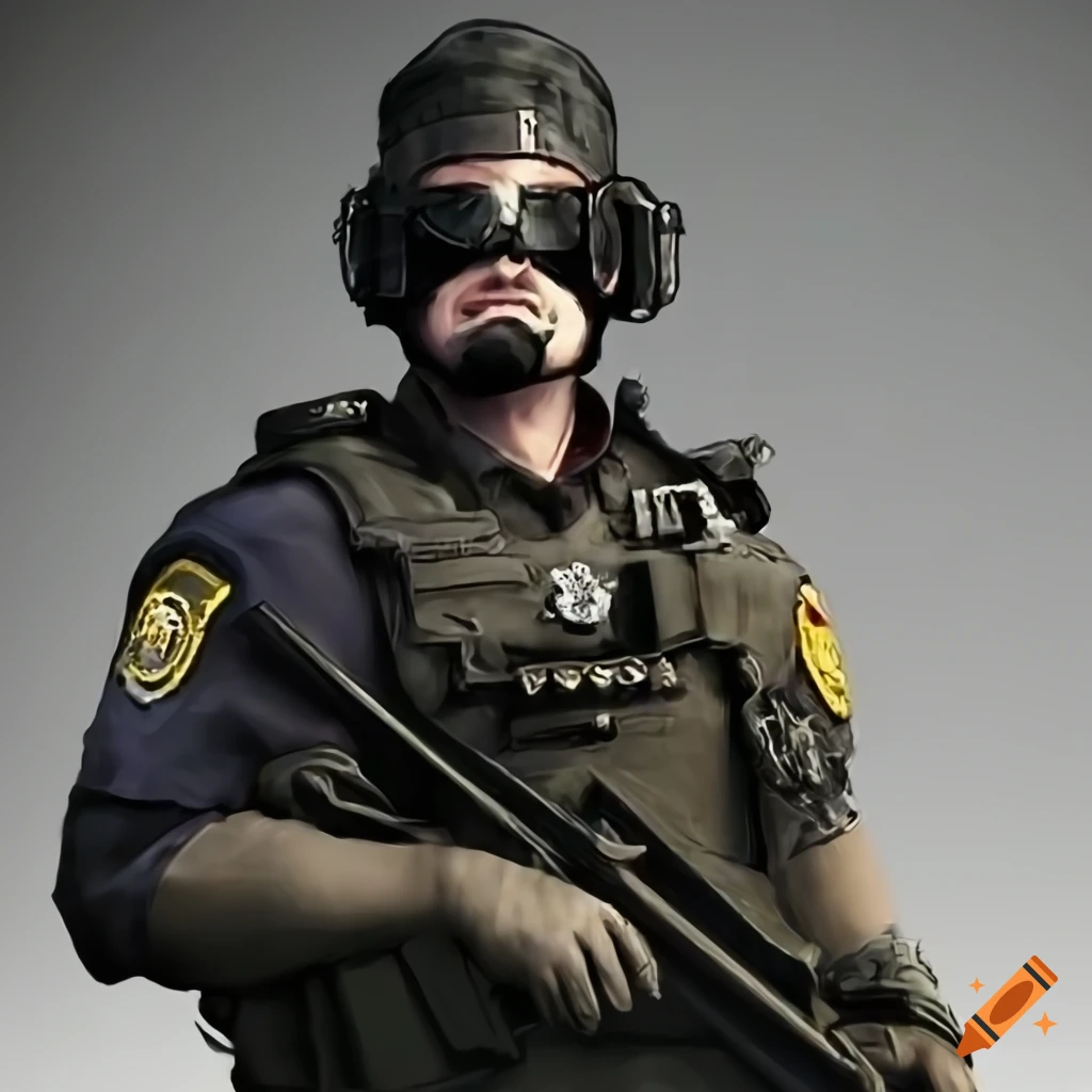 Artistic depiction of officer k on Craiyon