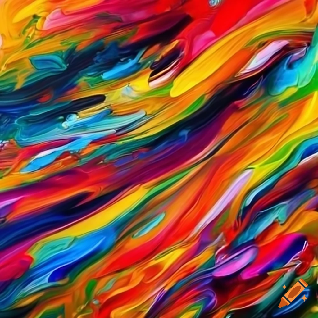 Abstract lines artwork on Craiyon