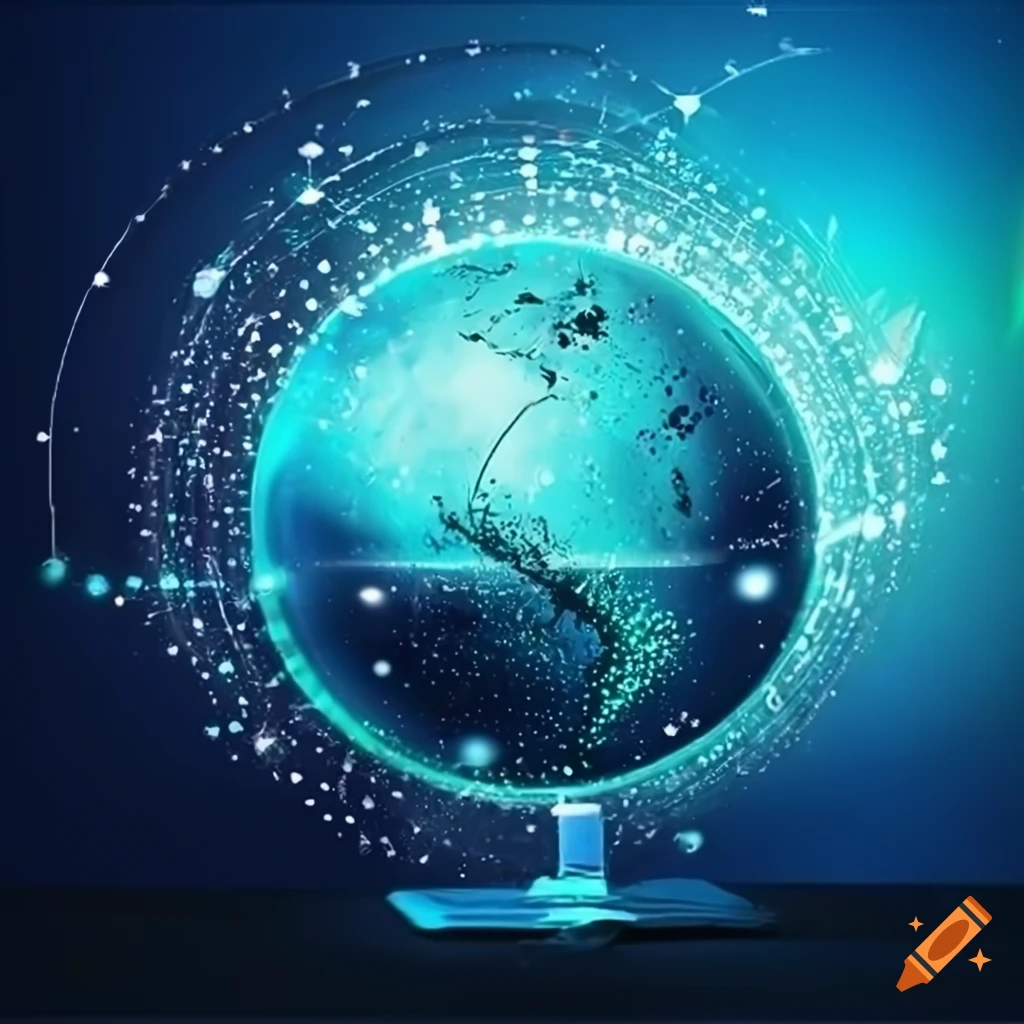 Internet background design on Craiyon