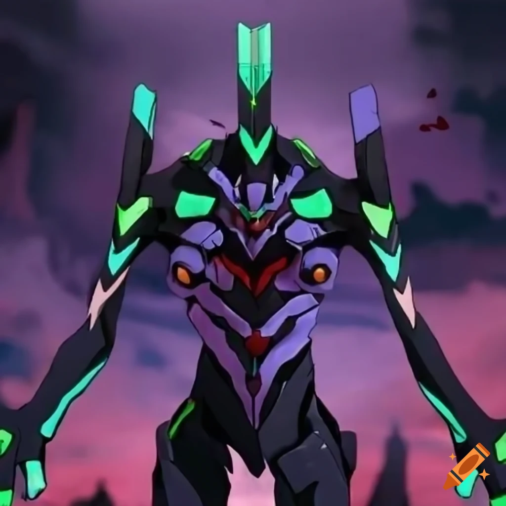 New evangelion unit on Craiyon